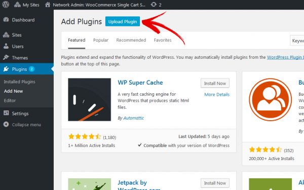 Plugin Installation - WP Global Cart
