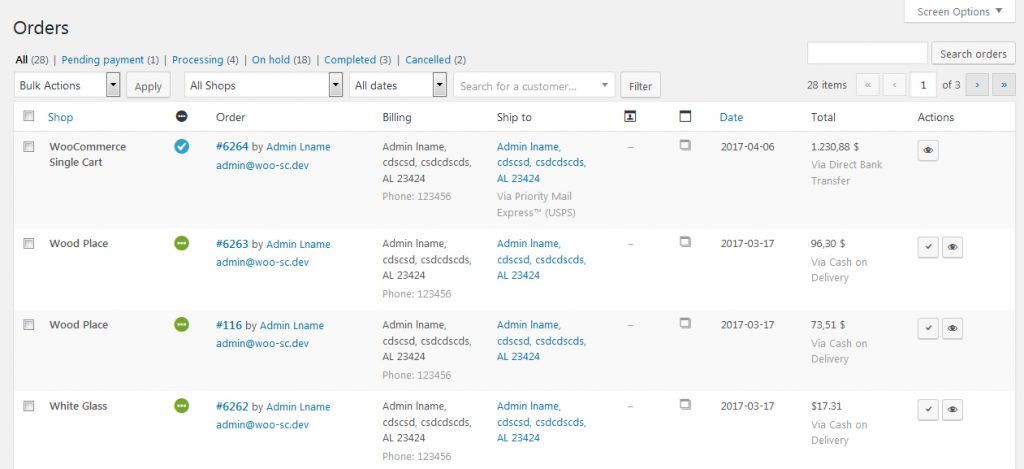 Global Orders for WooCommerce Multisite — Manage All Network Orders ...